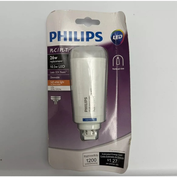 Other | Philips Plc Plt 26w 15w Led Soft White Dimmable 4 Pin Light ...